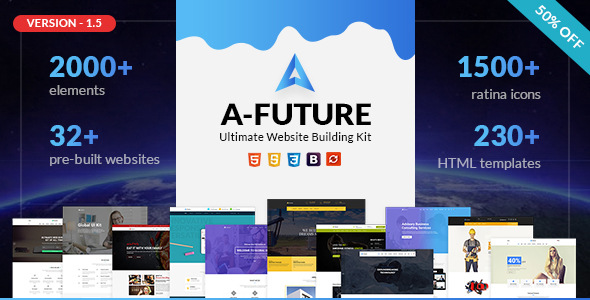 A Future - Creative Multi-purpose HTML Template by webstrot | ThemeForest